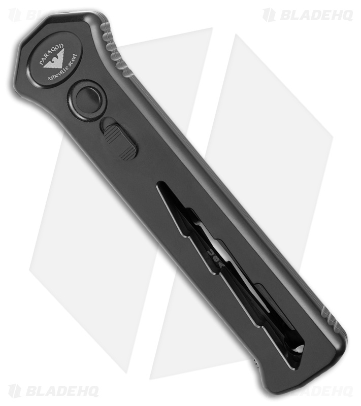 Paragon X Bolt OTF Tanto Black Bolt (Black Serr) - Blade HQ