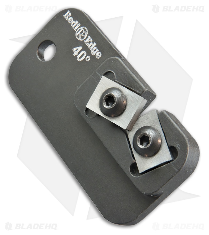 Redi Edge Dog Tag 40 Degree Sharpener Black - RE34025
