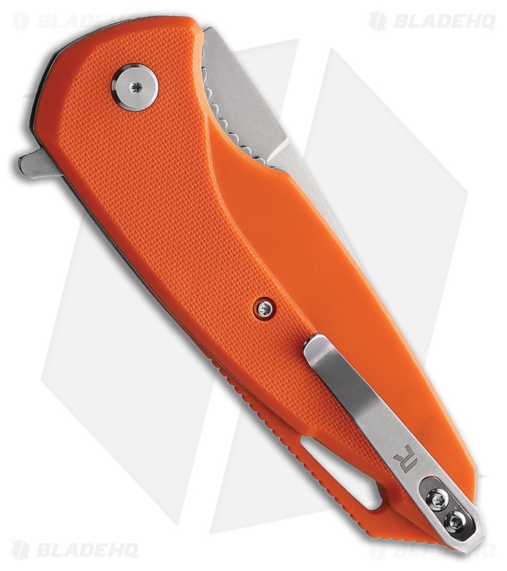 REVO Vipera XL Tanto Spring Assisted Knife Orange G-10 SW