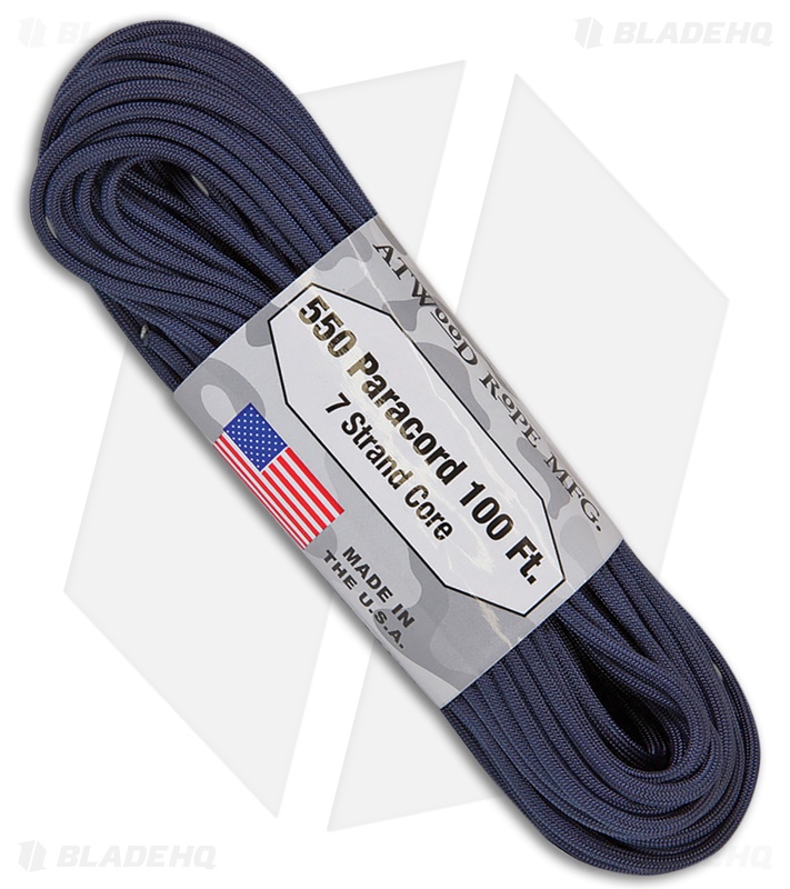 Atwood Rope MFG Parachute Cord Navy - Blade HQ