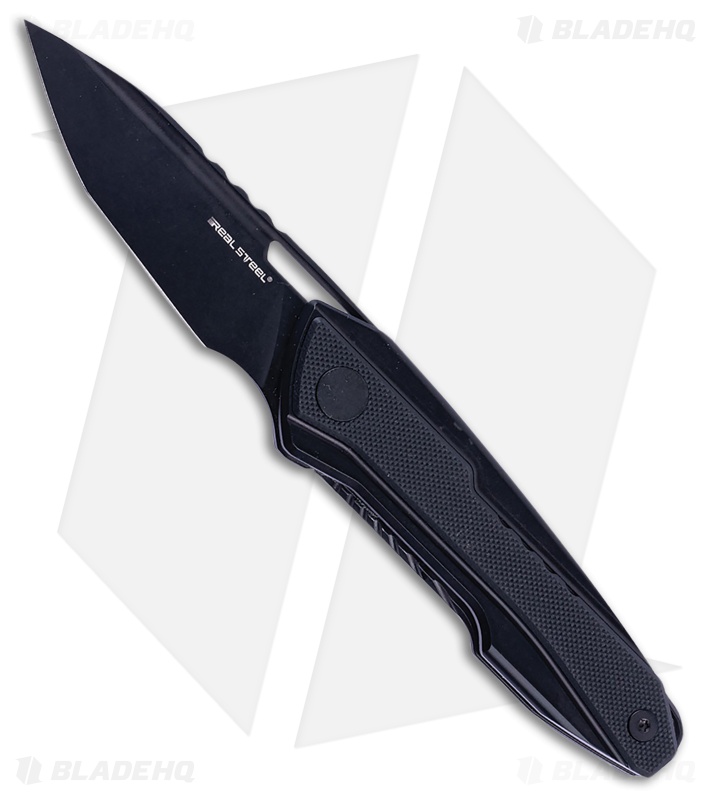 Real Steel Bullet Knife Black Titanium Black Black RS5221B