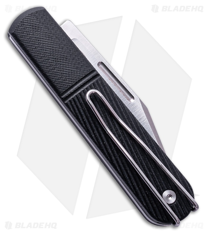 Real Steel Barlow RB5 Clip Point Knife Black G-10 RS8022B