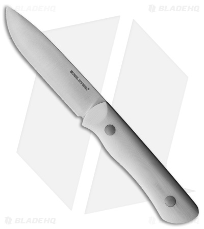 Real Steel Bushcraft III Fixed Blade Knife White G-10 Satin