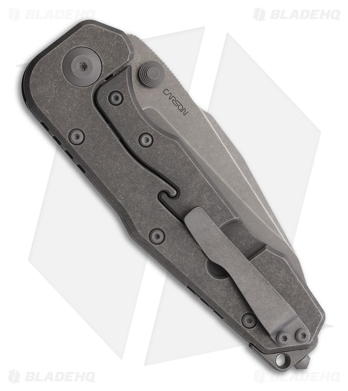 Real Steel Evolution Pocket Knife Ti/Shred CF