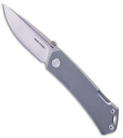 Real Steel Luna Maius Lock Back Knife Slate Blue Ti (Satin)