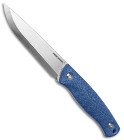 Real Steel Pathfinder Fixed Blade Knife Denim Micarta