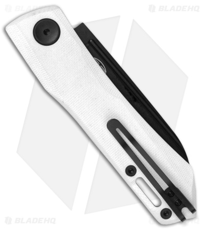 Real Steel Solis Lite Slip Joint Knife White G-10 (Black)