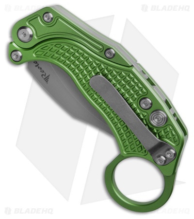Reate EXO-K Gravity Karambit Knife Oxidized Green + SW