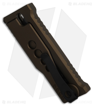 Reate EXO-U Gravity Knife Copper Speedhole Aluminum
