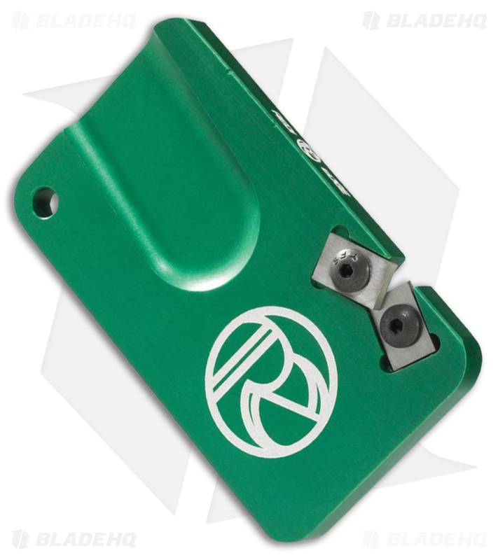Redi Edge Green Aluminum Pocket Sharpener