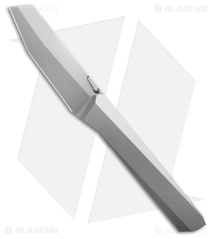 Rike Cybertrix A Tanto Liner Lock Knife Titanium - Blade HQ