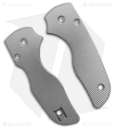 Ripp's Garage Tech Spyderco Lil Native Fluted Ti Scales SW