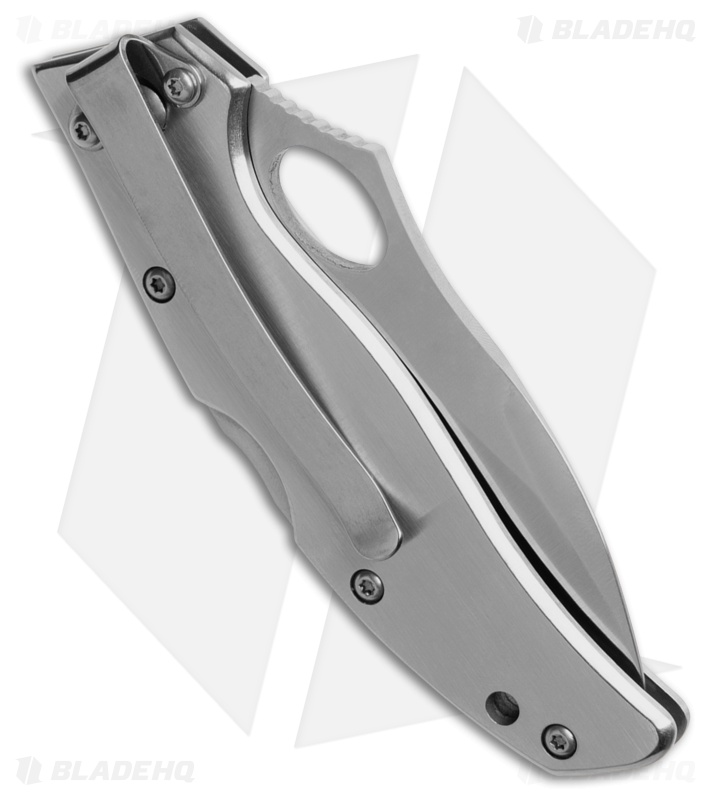 Roper Knives Lockback Knife Silver Steel (SS Serr) RP0010S