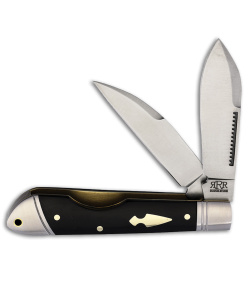 Rough Ryder Reserve Easy Open Tear Jerk Ebony Wood (3.00" Satin) - Blade HQ