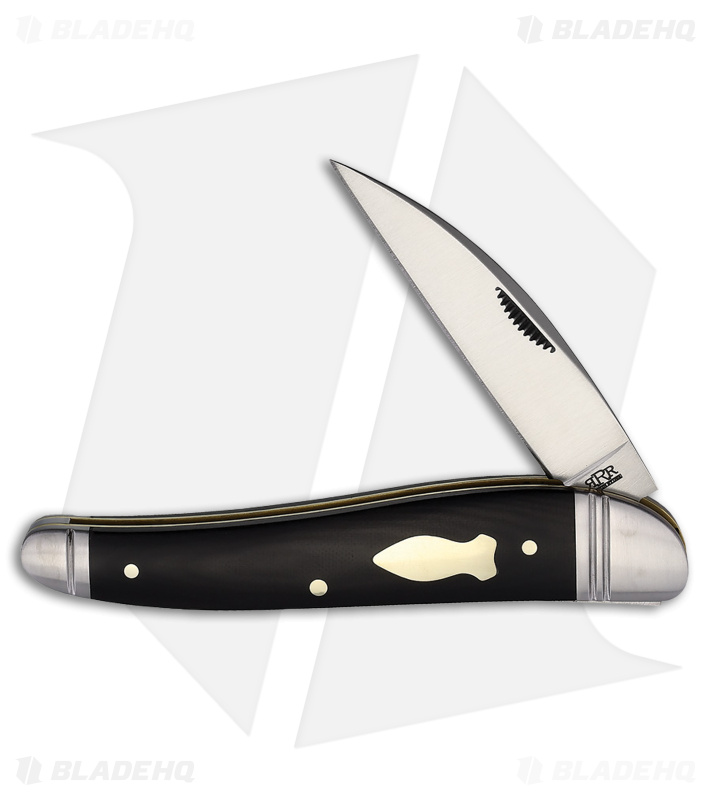 Rough Ryder Reserve Quillckiffe Black Micarta (2.50" Satin) - Blade HQ