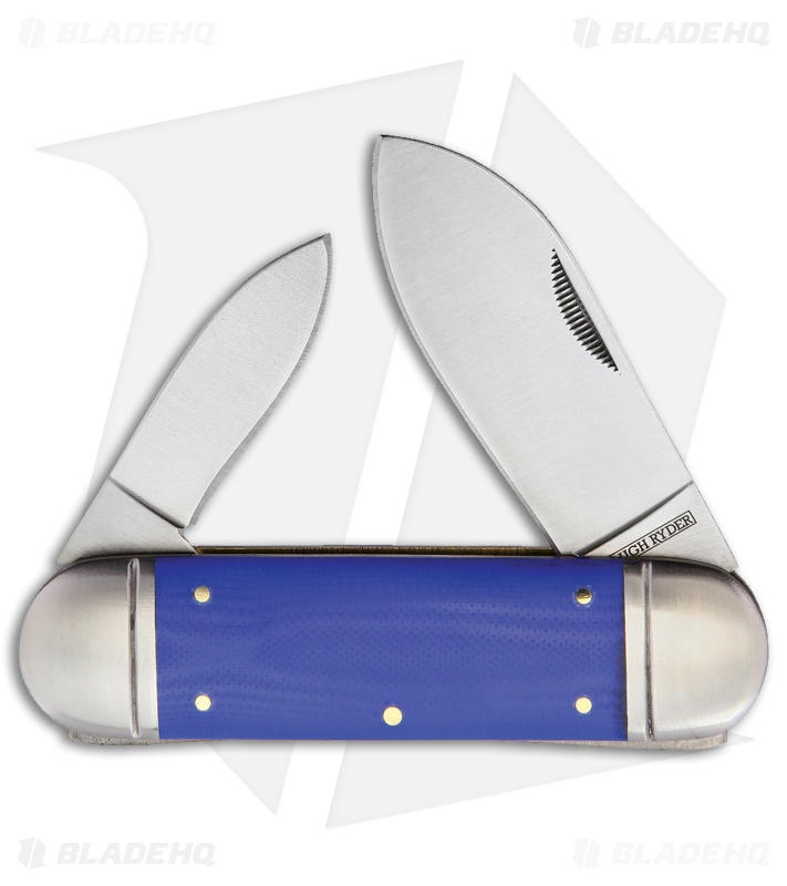 Rough Ryder Sunfish Knife Blue G-10 Satin
