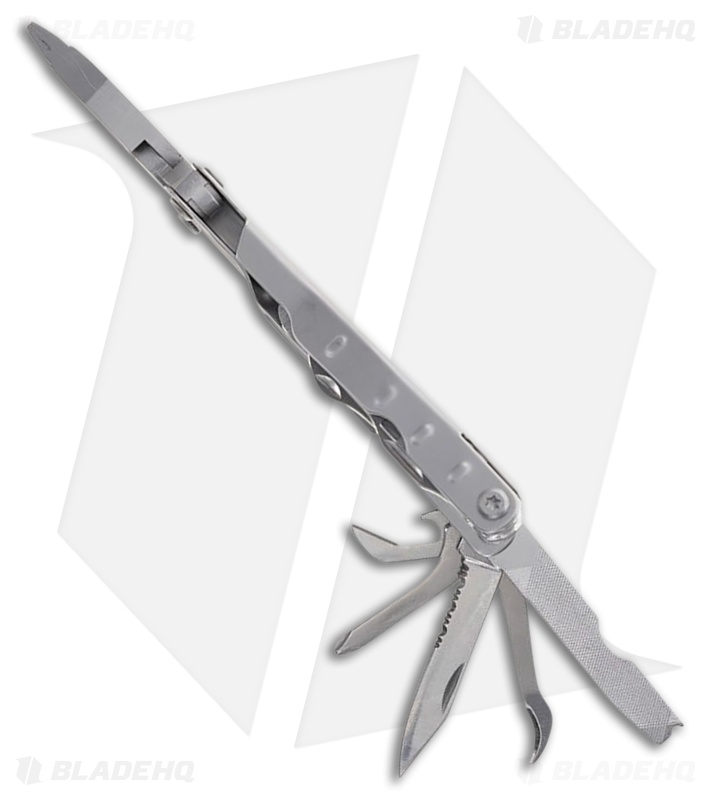 Schrade Tough Tool Multi Tool Silver Stainless Steel Handles