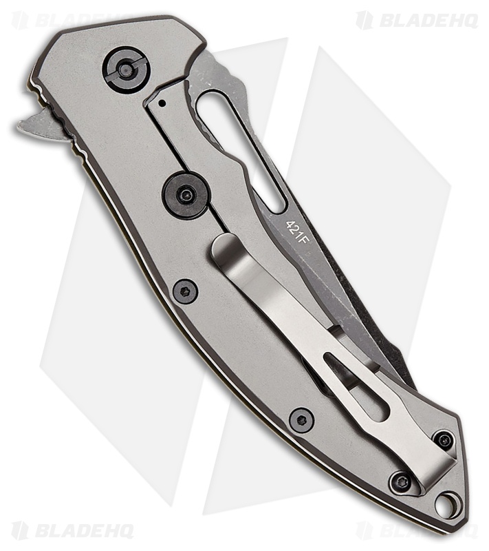 SKIF Knives Shark Frame Lock Knife OD Green G-10 Black SW