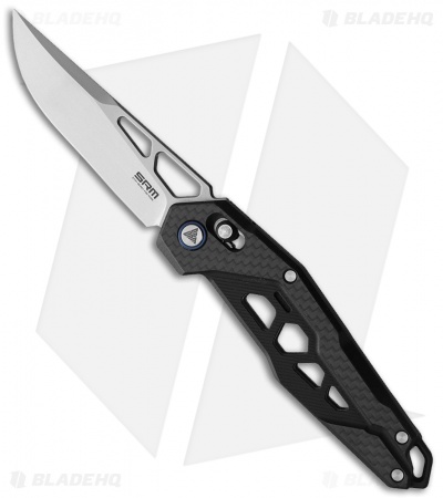 SRM Knives 9225-KB Mecha Knife G-10/Carbon Fiber - Blade HQ