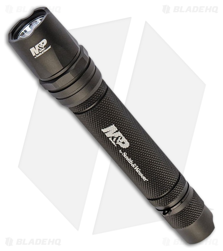 Smith & Wesson Delta Force Flashlight - Black Aluminum - Blade HQ
