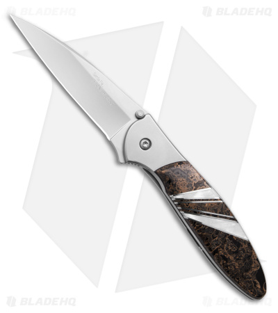 Santa Fe Stoneworks Kershaw Leek Hot Springs Black - Blade HQ