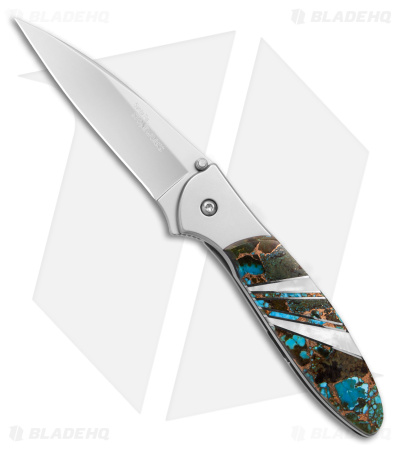Santa Fe Stoneworks Kershaw Leek PolyChrome - Blade HQ