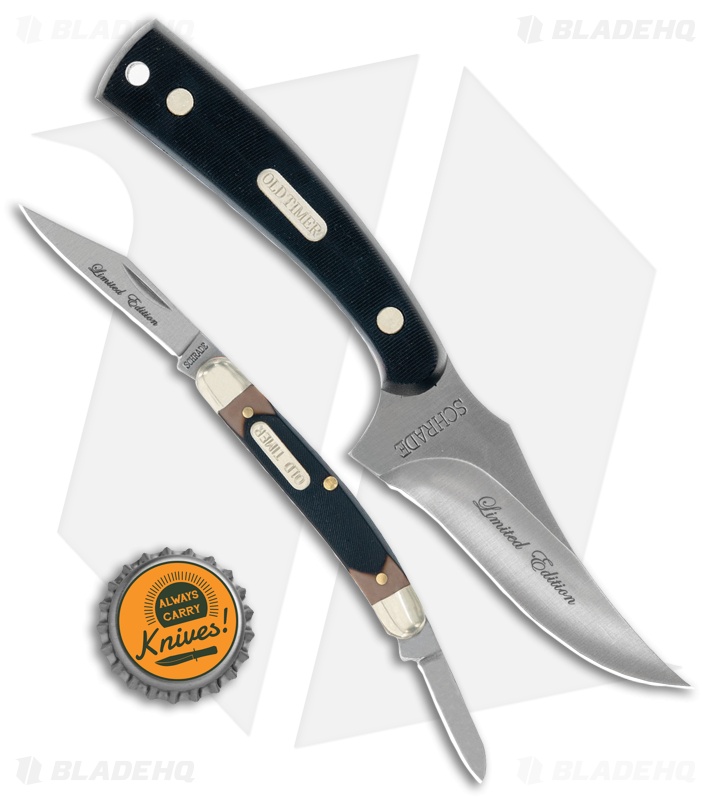 Old Timer Sharpfinger + Minuteman Combo Knife Set 1130039 - Blade HQ