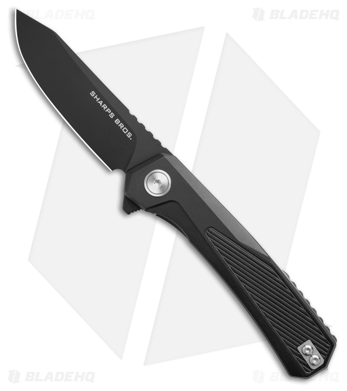 Sharps Bros. Meanstreak Frame Lock Knife Black Ti PVD