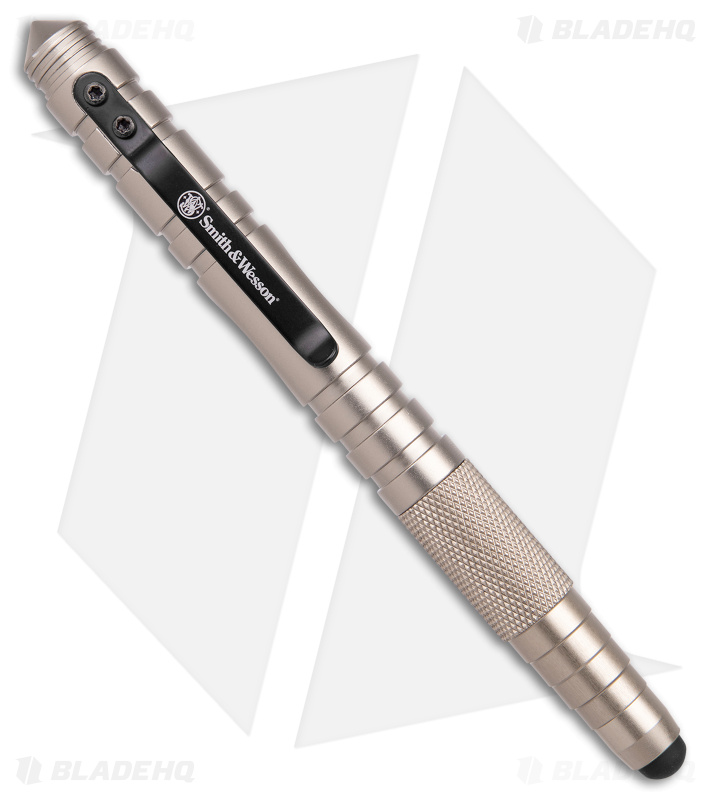 Smith & Wesson Tactical Stylus Pen Silver Al - Blade HQ
