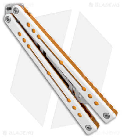 Squid Ind Nautilus Balisong Knife Winter (4" Satin) - BHQ