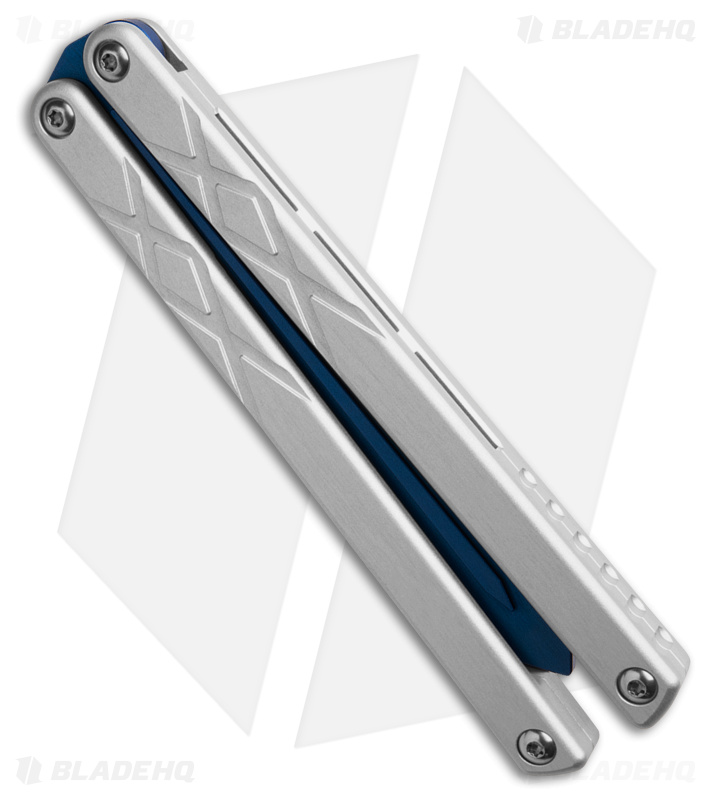Squid Ind Swordfish Butterfly Trainer Silver Blue - Blade HQ