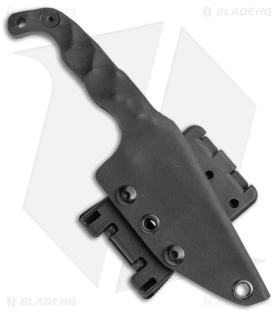 Stroup Knives Mini EDC Fixed Blade | Black G-10 - Blade HQ