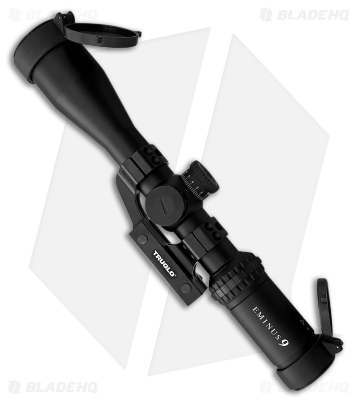 TRUGLO EMINUS 3-9x42mm IR Riflescope with TacPlex MOA Reticle – Black ...