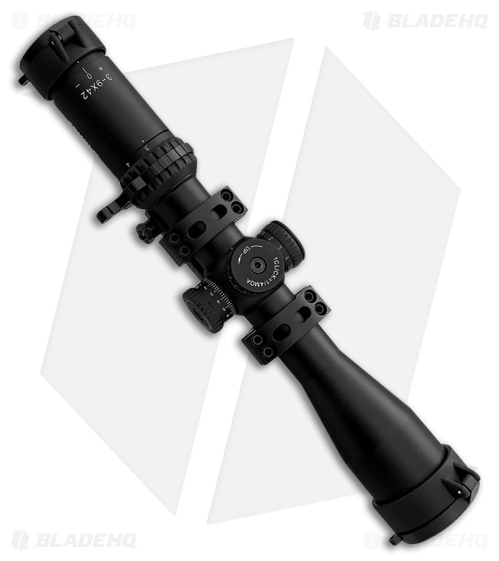 TRUGLO EMINUS 3-9x42mm IR Riflescope with TacPlex MOA Reticle – Black ...