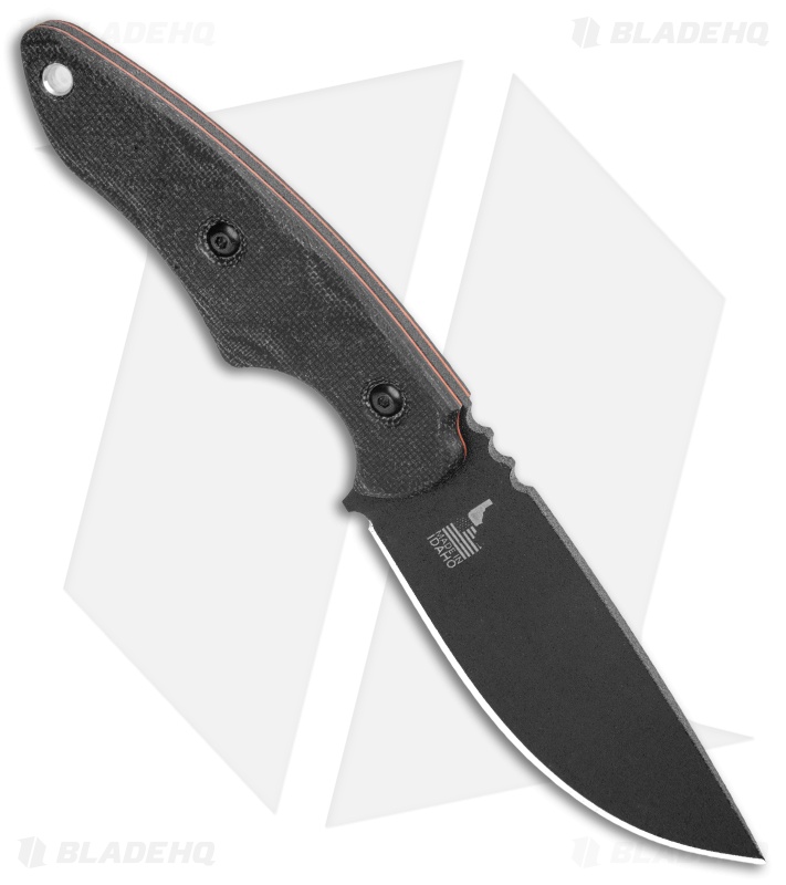 TOPS Knives 3 Pointer - Fixed Blade Knife | Black Micarta | Blade HQ
