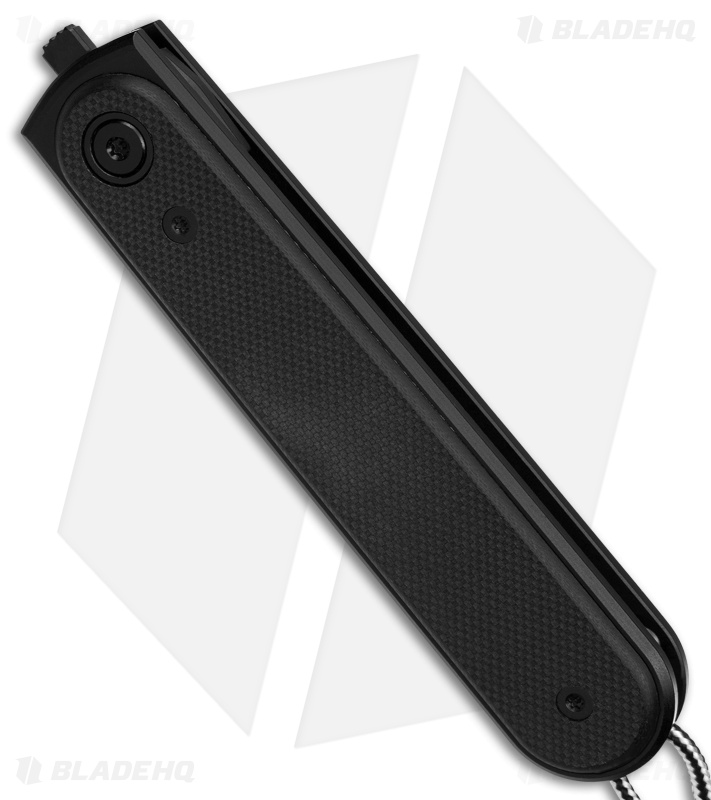 The James Brand Duval Liner Lock Knife Black G-10 - Blade HQ