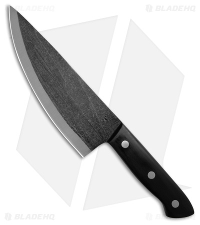 The Nikos Knife The Melina 7.75" Chef's Knife Black Wood