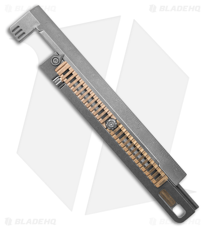 Titaner Titanium Ruler (Metric) - Blade HQ
