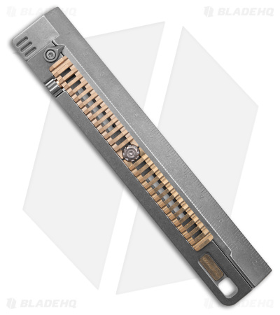 Titaner Titanium Ruler (Metric) - Blade HQ