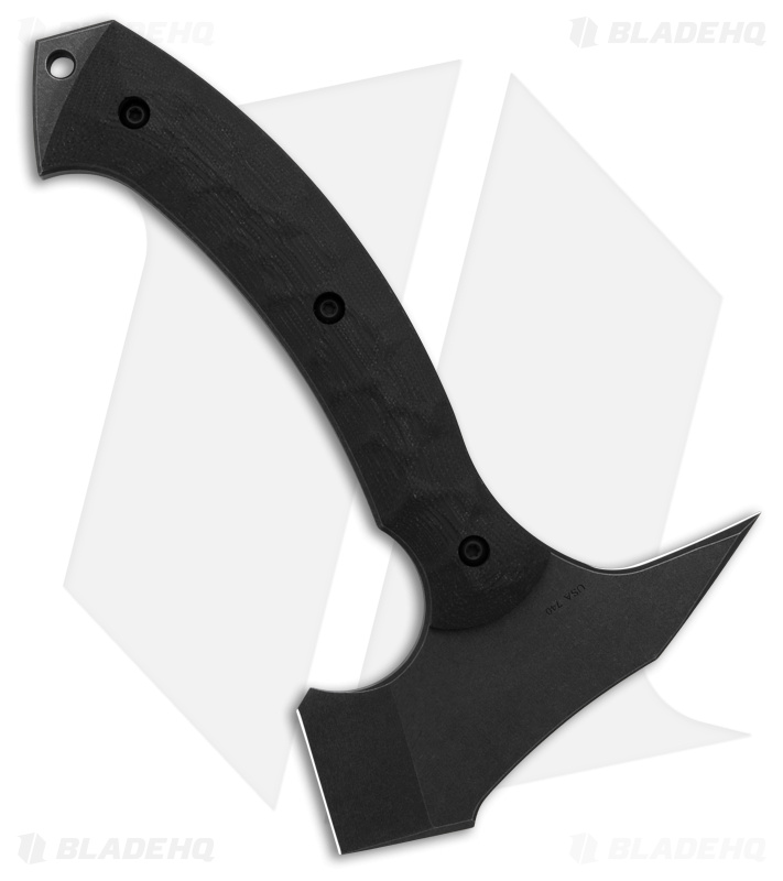 Toor Knives 9" Tomahawk F13 Carbon G-10 (5.5" Black) - Blade HQ