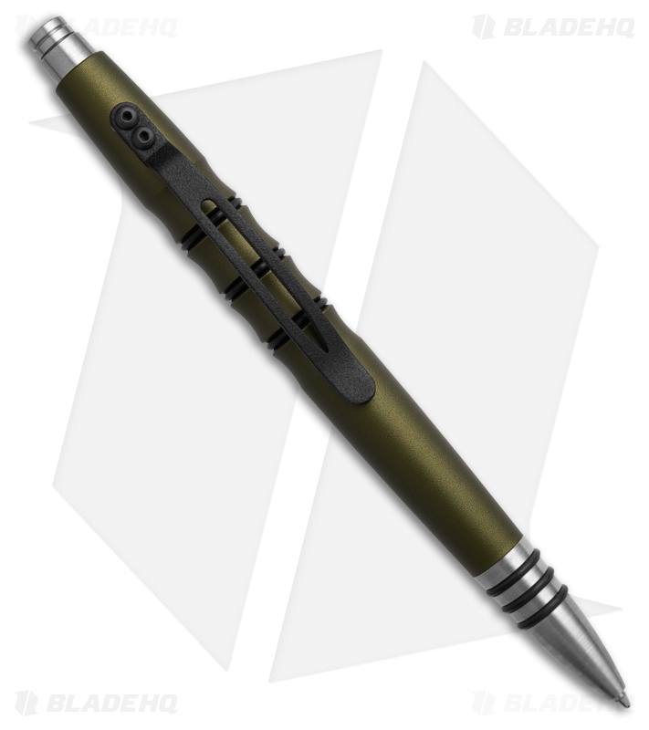 Tuffwriter Precision Press Pen OD Green Aluminum