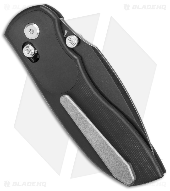 TuyaKnife Big Belly Slide Lock Knife Black M390 - Blade HQ