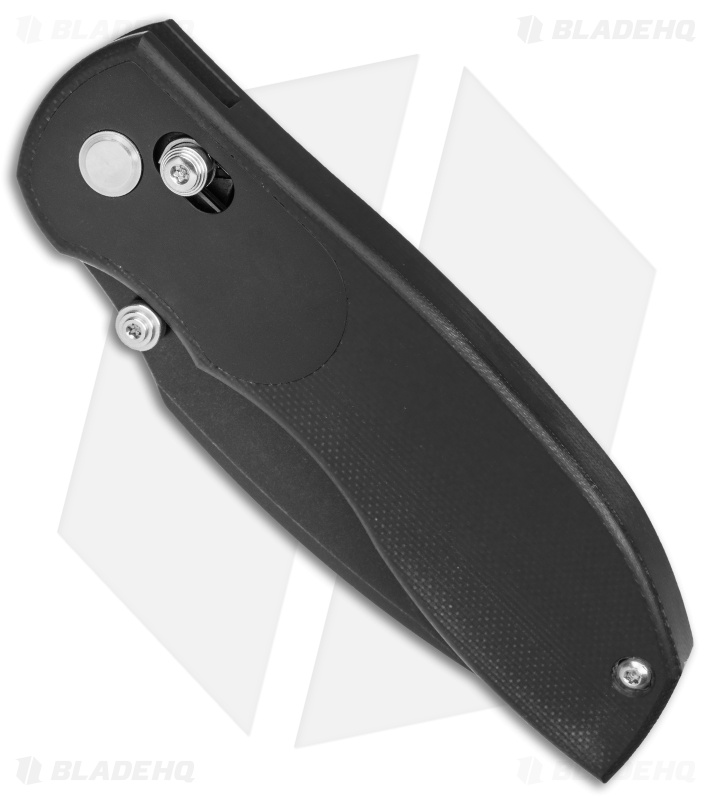 TuyaKnife Big Belly Slide Lock Knife Black M390 - Blade HQ