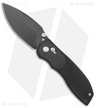 TuyaKnife Big Belly Slide Lock Knife Black M390 - Blade HQ