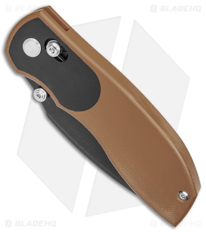 TuyaKnife Big Belly Slide Lock Knife Black SW - Blade HQ
