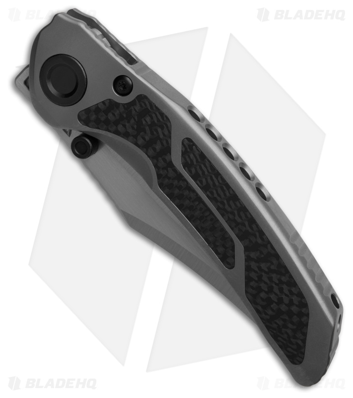 TuyaKnife Alamo Knife Titanium/Carbon Fiber Satin M390