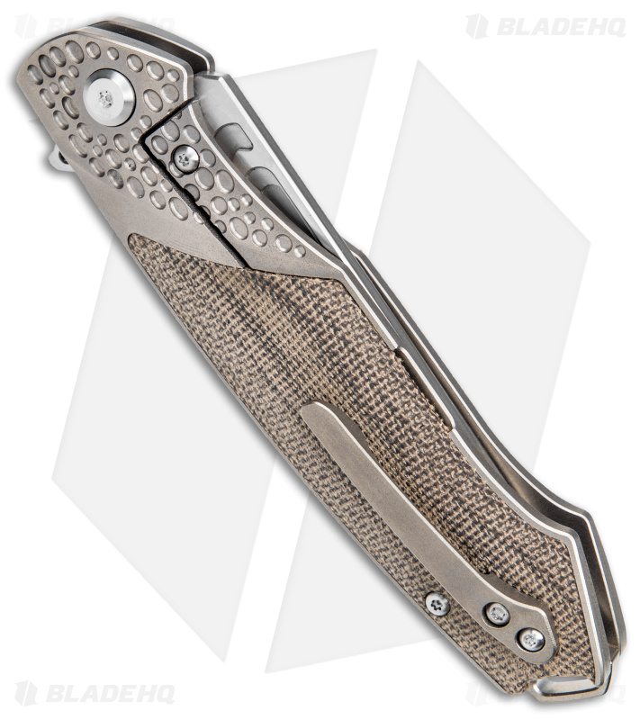 Tuyaknife Kingsman 2 Knife Natural (3.5" Satin) - Blade HQ