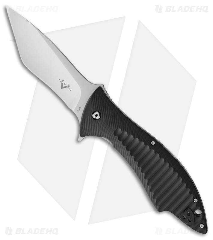 V Nives Deplorable Liner Lock Knife Black FRN (Satin)