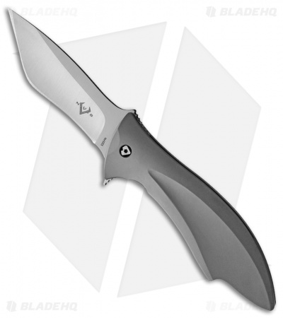 V Nives Deplorable Frame Lock Knife Gray Titanium (Satin)