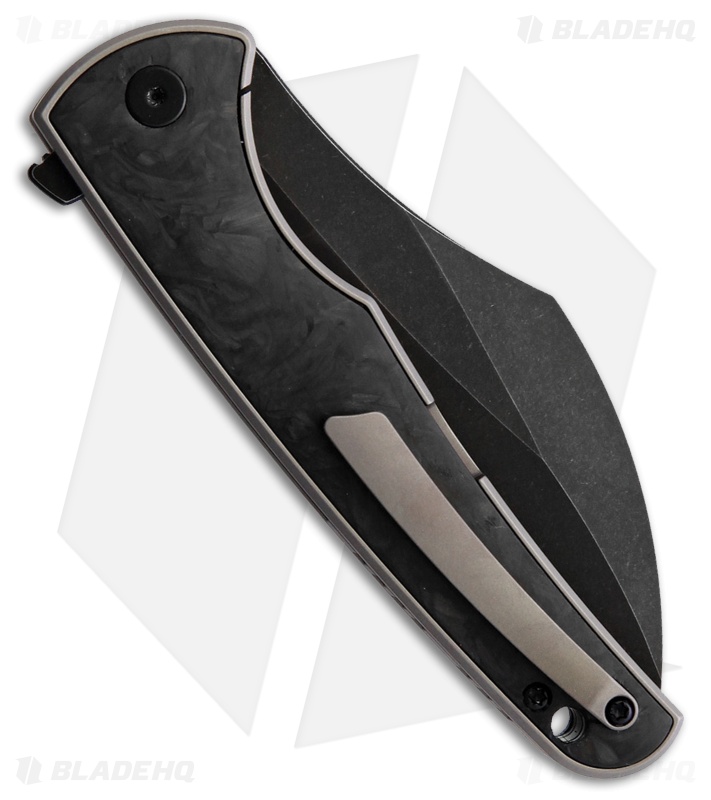 VDK Knives Vice Knife Carbon Fiber/Bronze Ti Black SW
